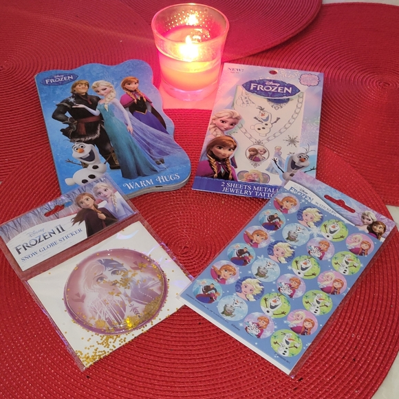 Disney | Toys | 4 Pc Frozen Kids Bundle | Poshmark
